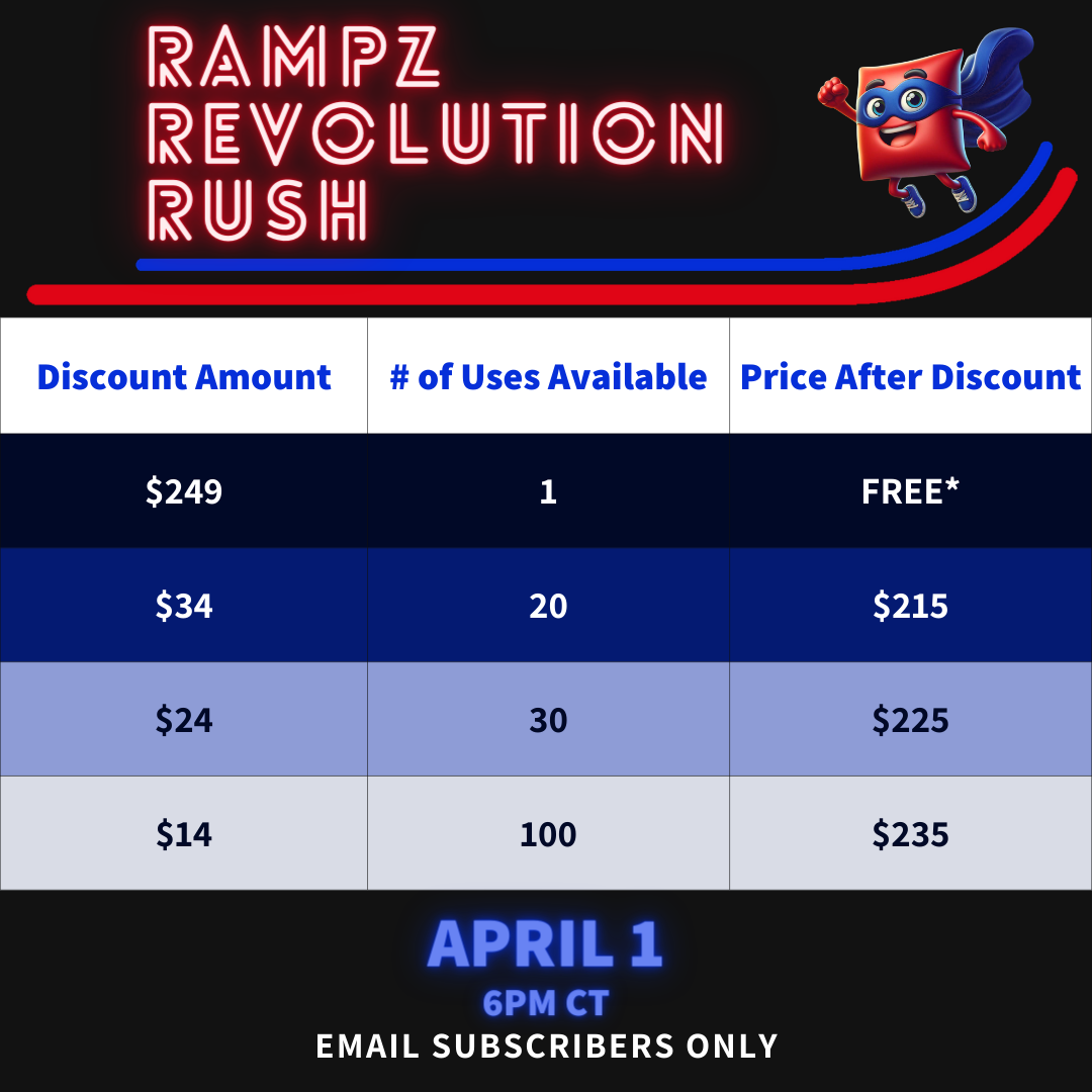 Subscribe and Score: Your Shot at a Free Rampz!